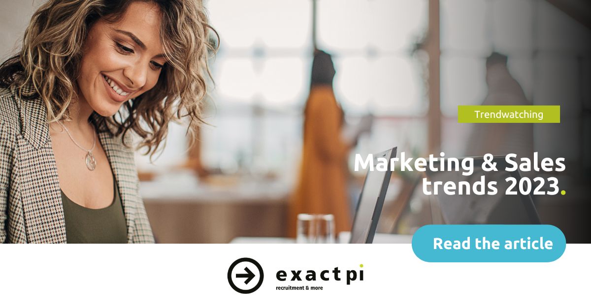 Marketing and Sales trends for 2023 - Exactpi Recruitment & More