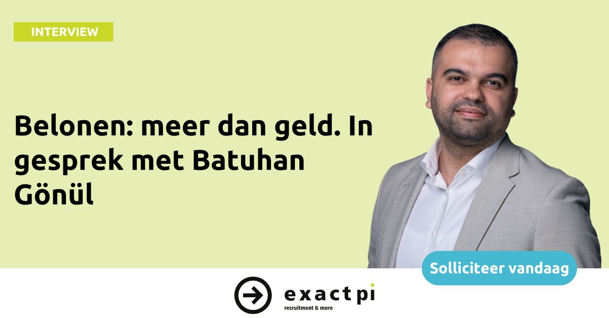 Belonen: meer dan geld. In gesprek met Batuhan Gönül